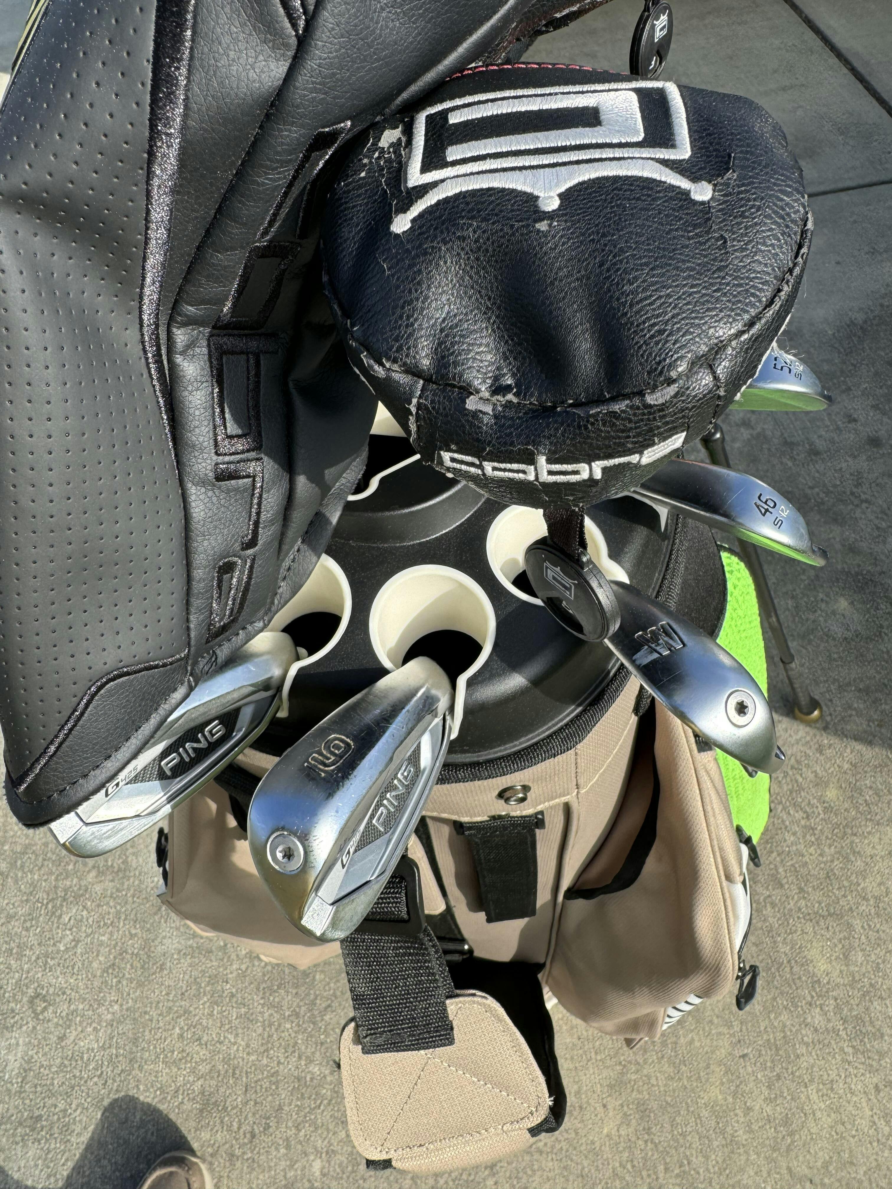 Ask Echo 2024 T-LOCK 14 Way Organizer Dividers Golf Soundless Cart Bag