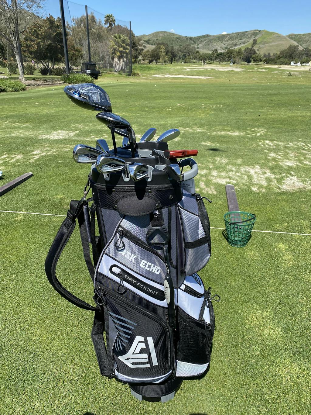 Ask Echo T-LOCK 2.0 14 Way Organizer Dividers Golf Soundless Cart Bag