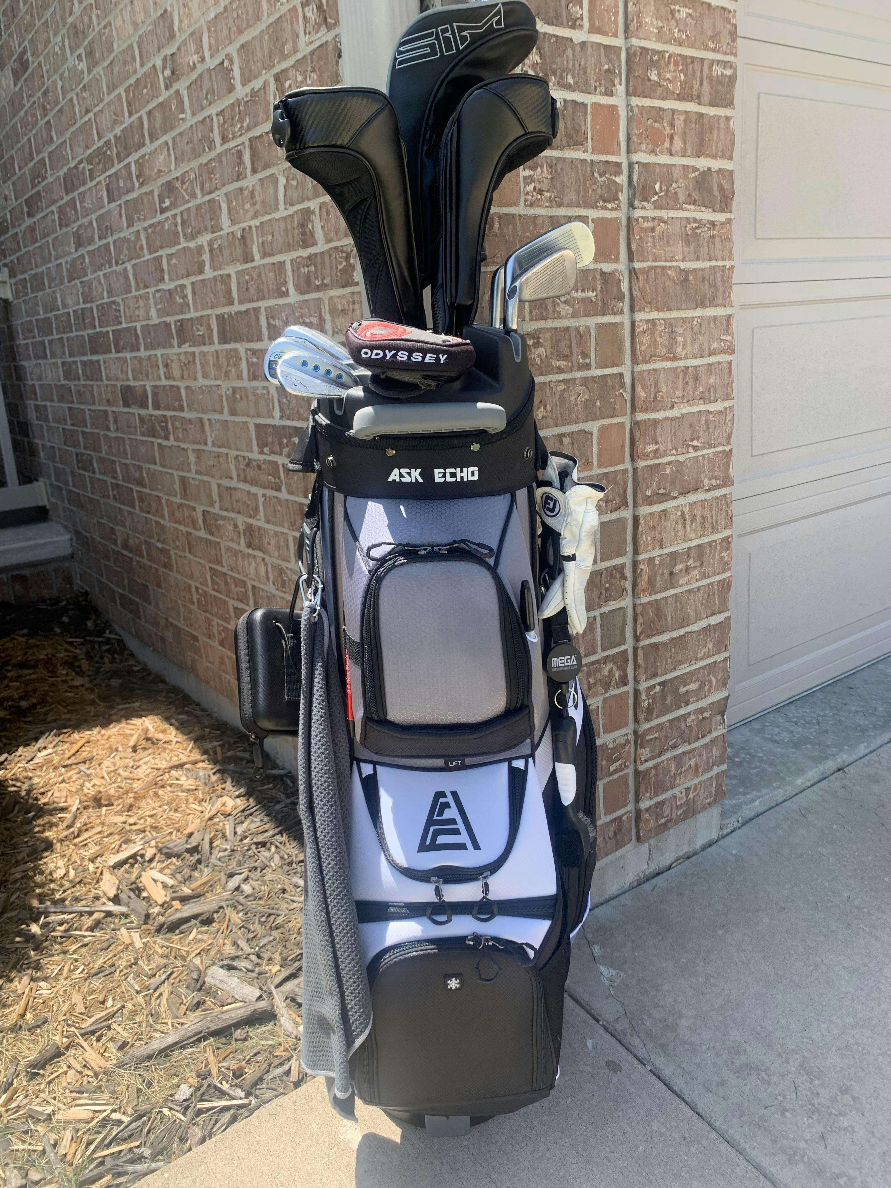 Ask Echo T-LOCK 2.0 14 Way Organizer Dividers Golf Soundless Cart Bag