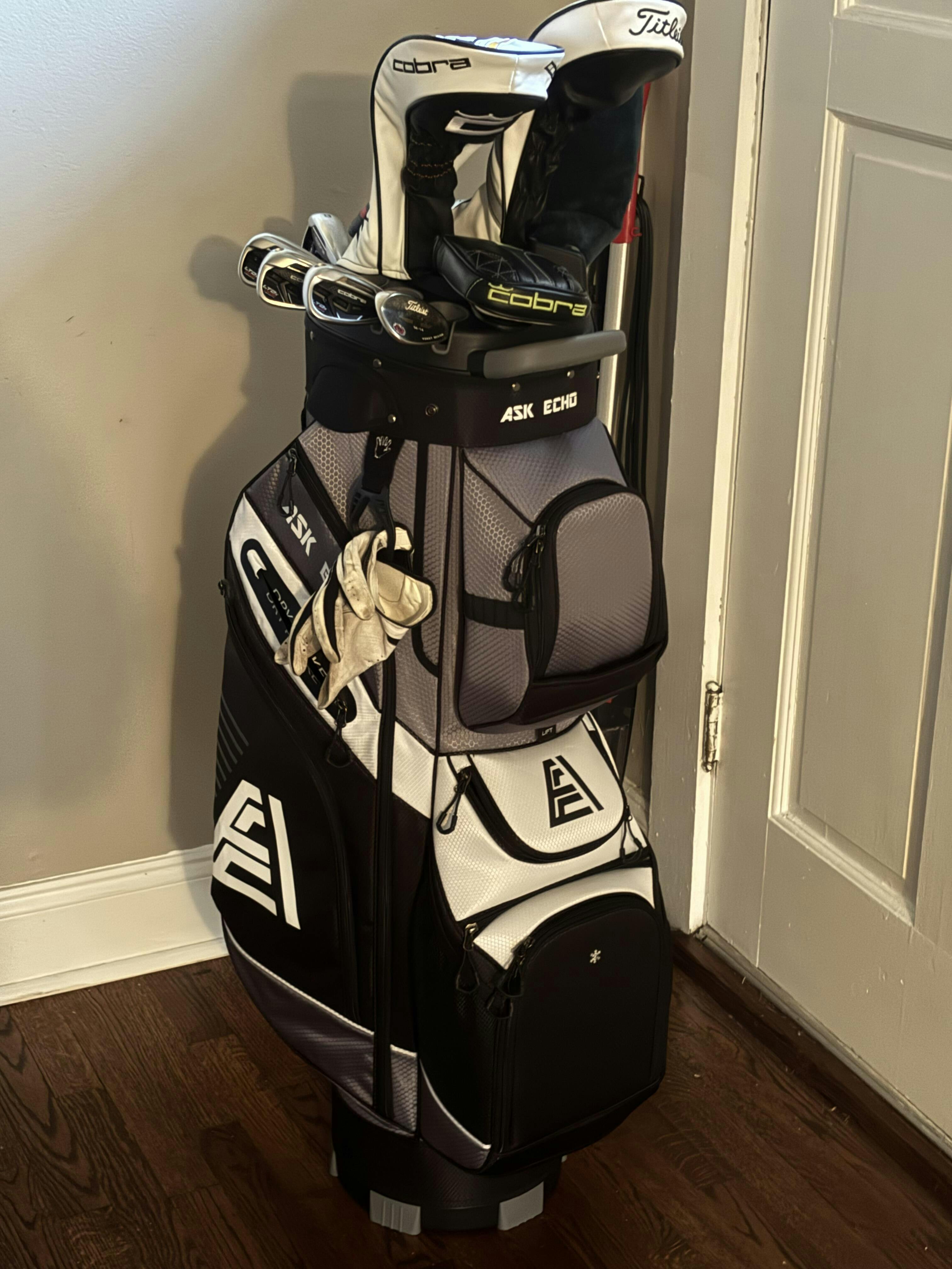 Ask Echo T-LOCK 2.0 14 Way Organizer Dividers Golf Soundless Cart Bag