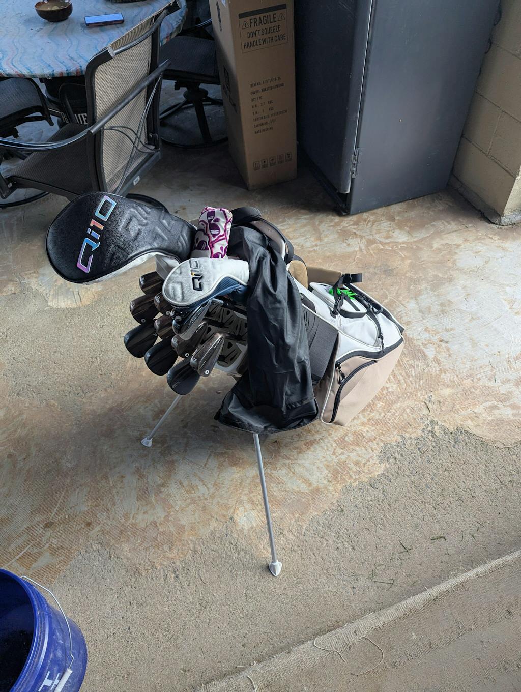 Ask Echo 2025 ST-LOCK Mecha 14 Way Dividers Quiet Hybrid Stand Bag / T