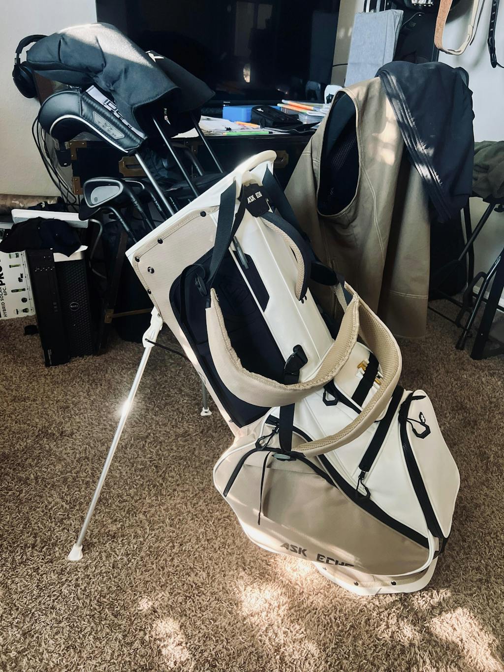 Ask Echo 2025 ST-LOCK Mecha 14 Way Dividers Quiet Hybrid Stand Bag / T