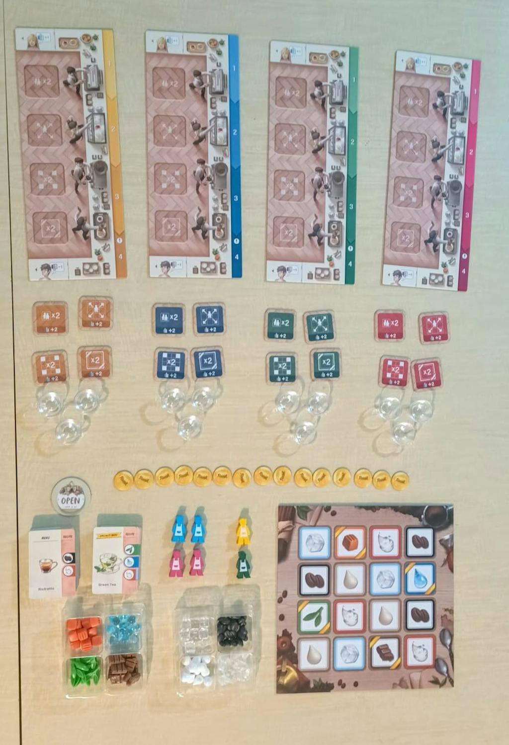 Coffee Rush Board Game - Brew Up Success in a Fun Coffee Adventure ...