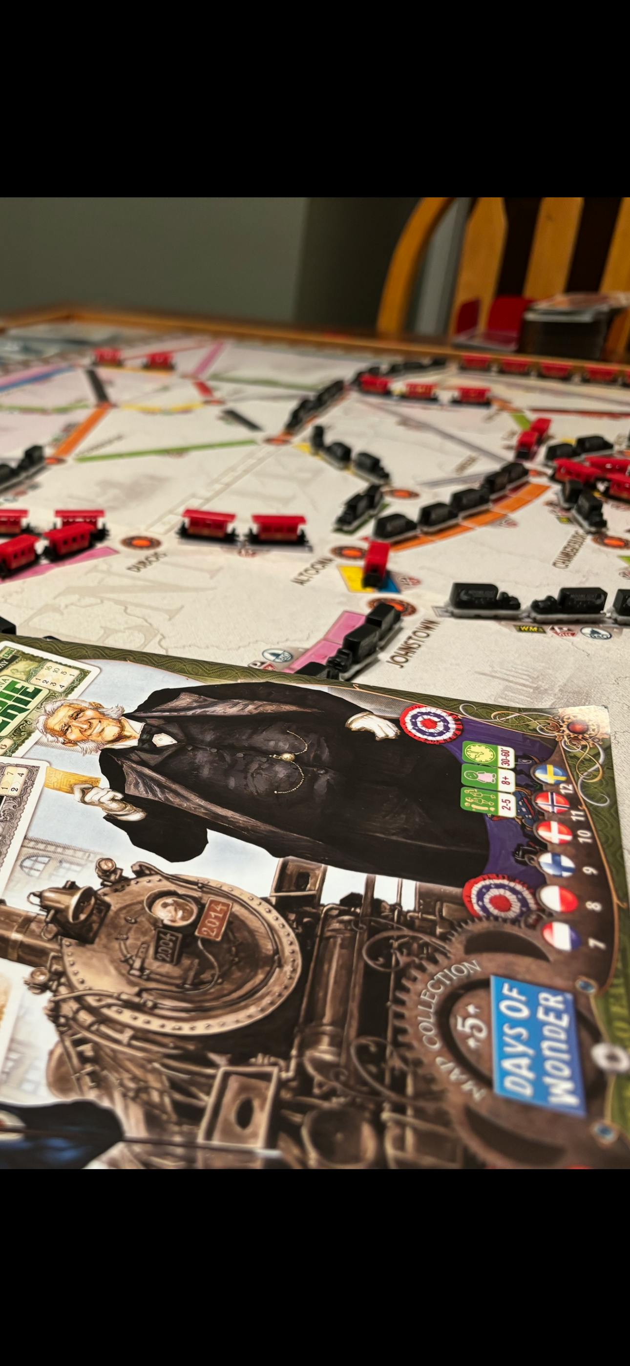 Ticket To Ride: 20th Anniversary Deluxe Trains – 5 pack – Asmodee North America