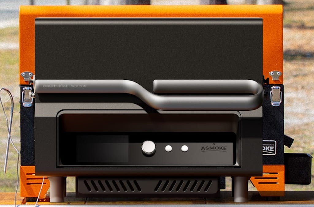 ASMOKE Essential Portable Wood Pellet Grill and Smart Smoker with Built ...