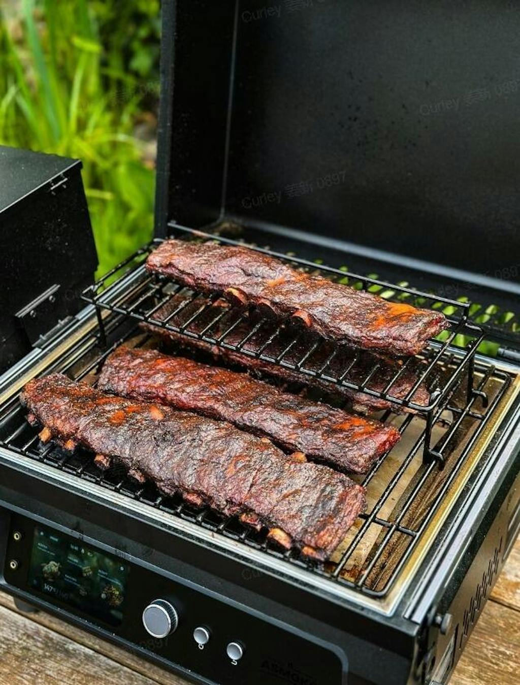 ASMOKE Essential Portable Wood Pellet Grill and Smart Smoker with Built ...