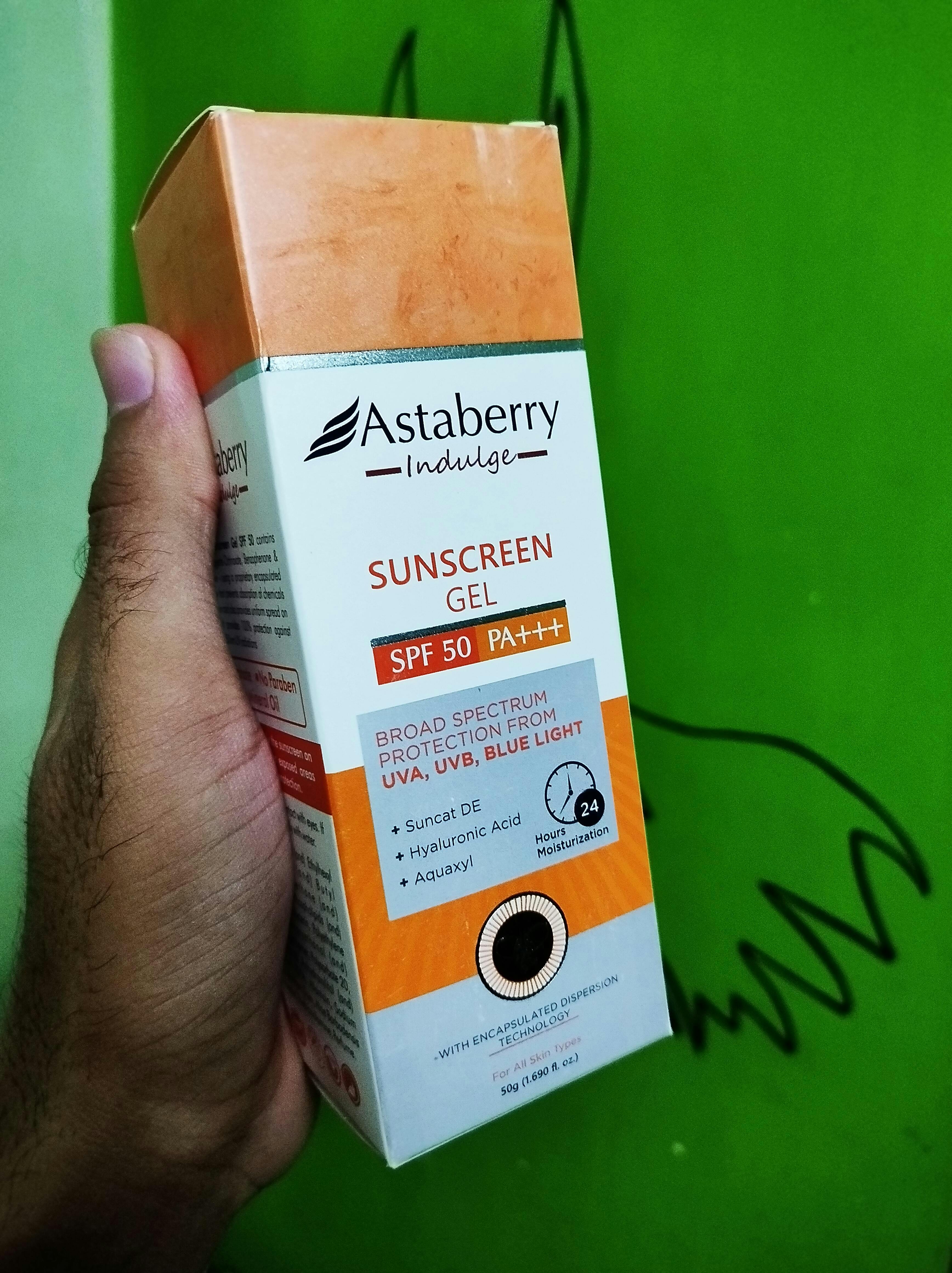 Gel Based Sunscreen SPF 50 | Best Sunscreen For All Skin Types – Astaberry