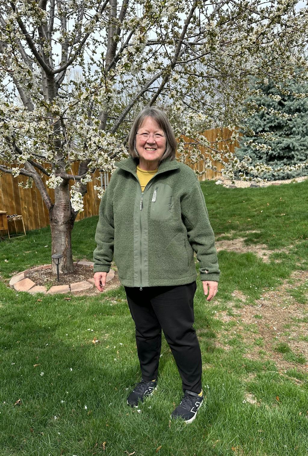 Women's Fleece Jacket Rust | Astrid Wild