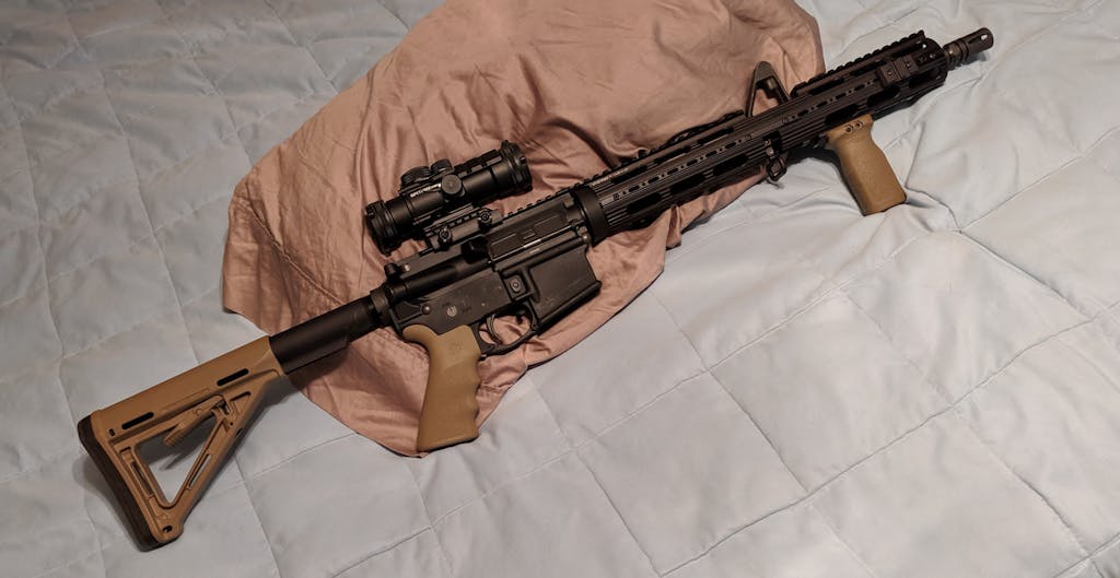 UTG Pro 15 Inch Extended Carbine Drop-in AR-15 Handguard