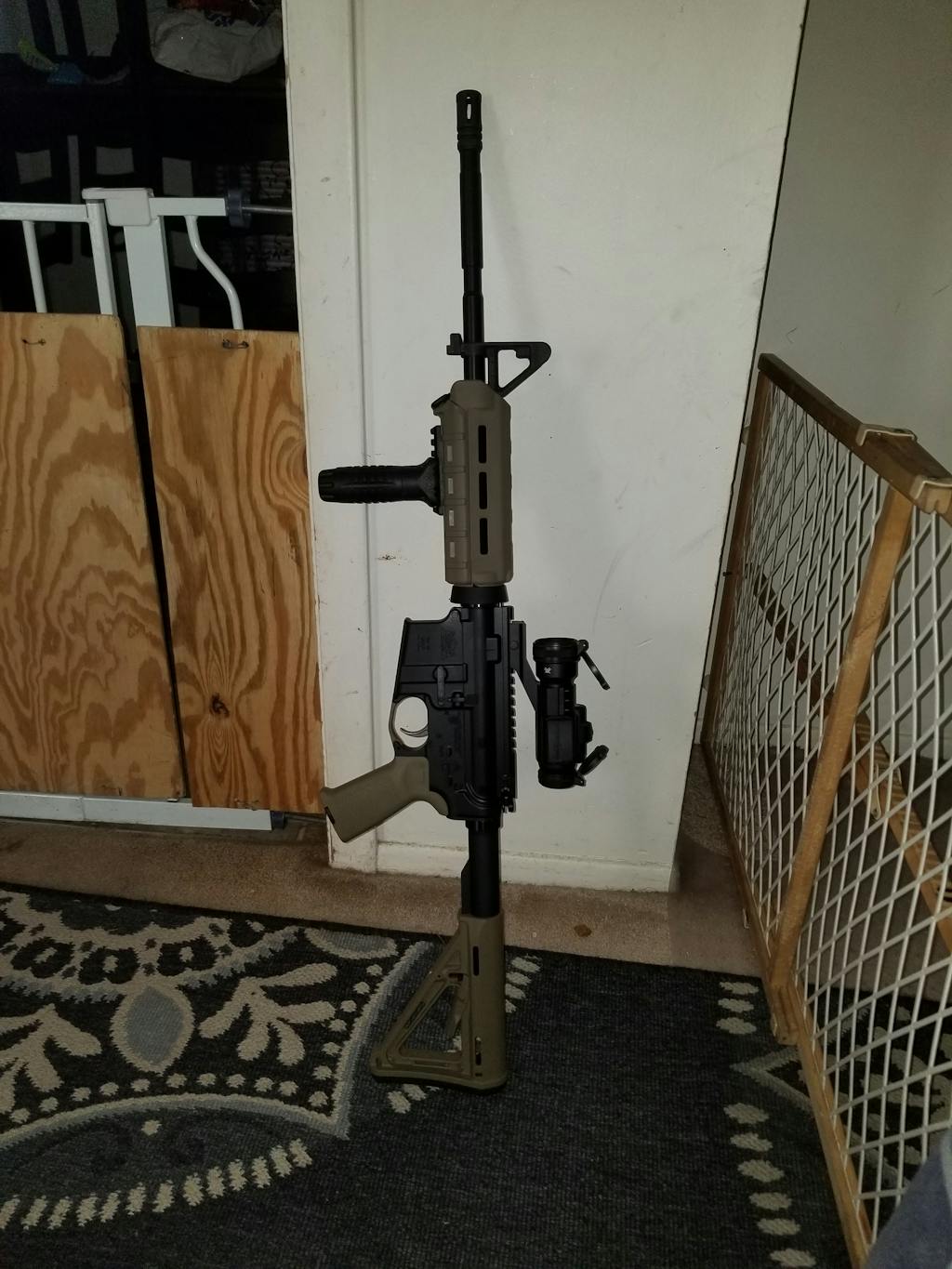 Troy CBQ Vertical Grip - Polymer | Picatinny Foregrip | AT3 Tactical