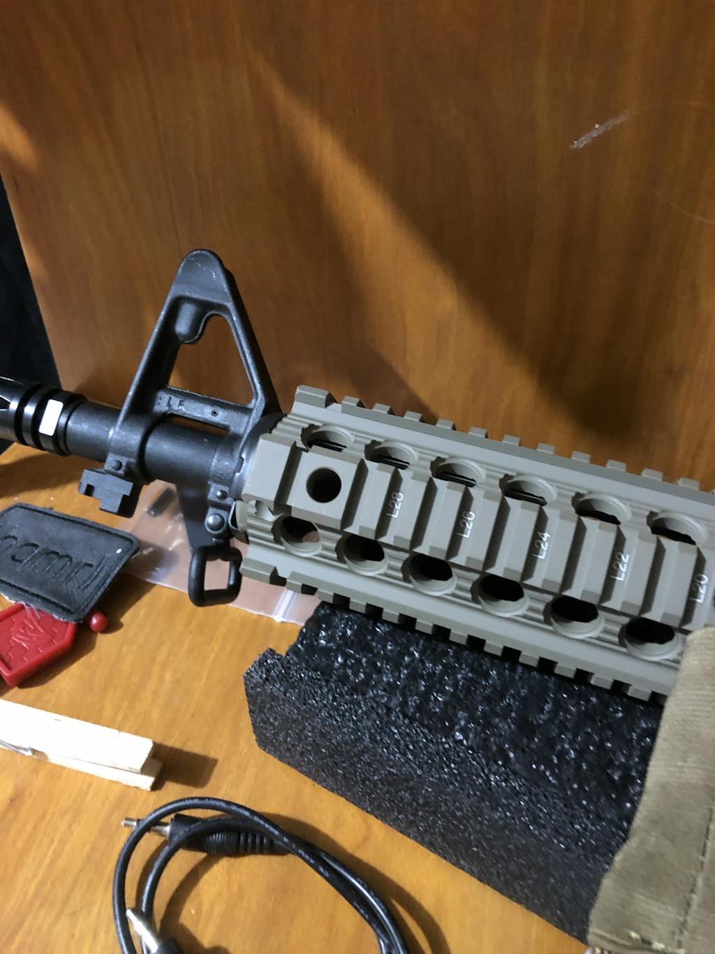 Troy Carbine Length Battle Rail AR-15 Drop-In Quad Rail | AT3 Tactical