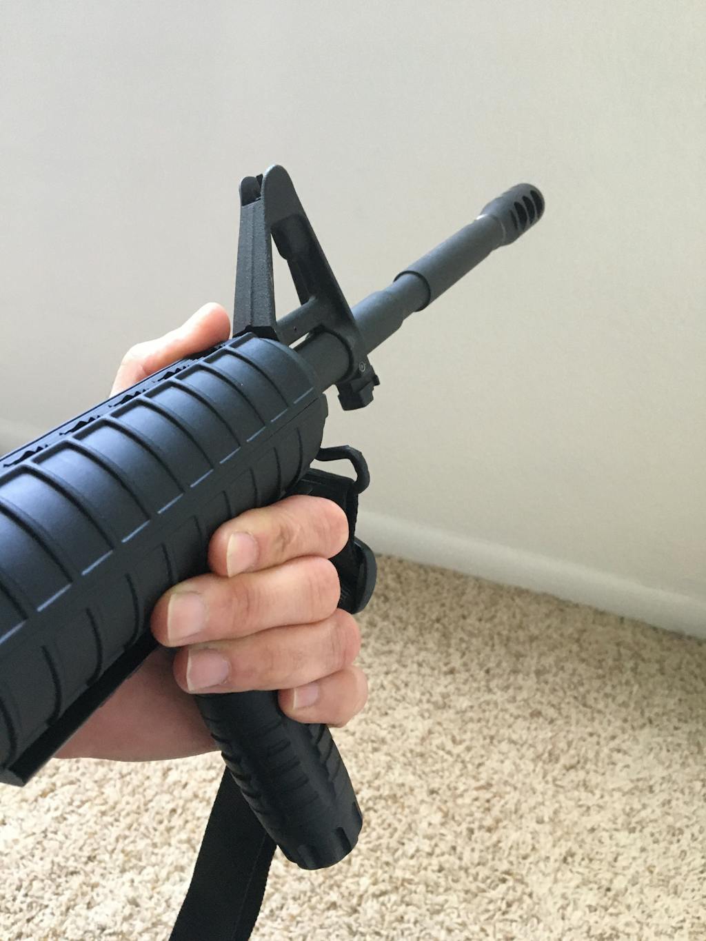 Troy CBQ Vertical Grip - Polymer | Picatinny Foregrip | AT3 Tactical