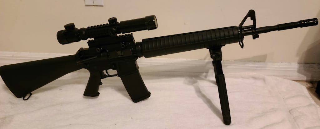 UTG A2 Fixed Rifle Stock Assembly - All Parts Included