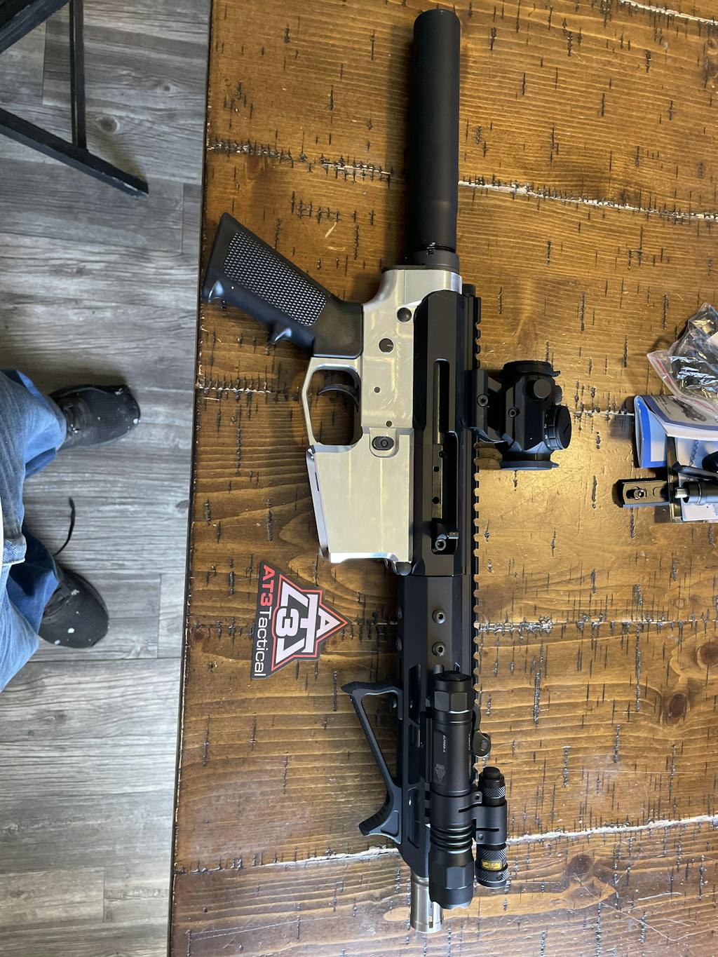 AT3™ RD-50 PRO Micro Red Dot with Cantilever Riser Mount