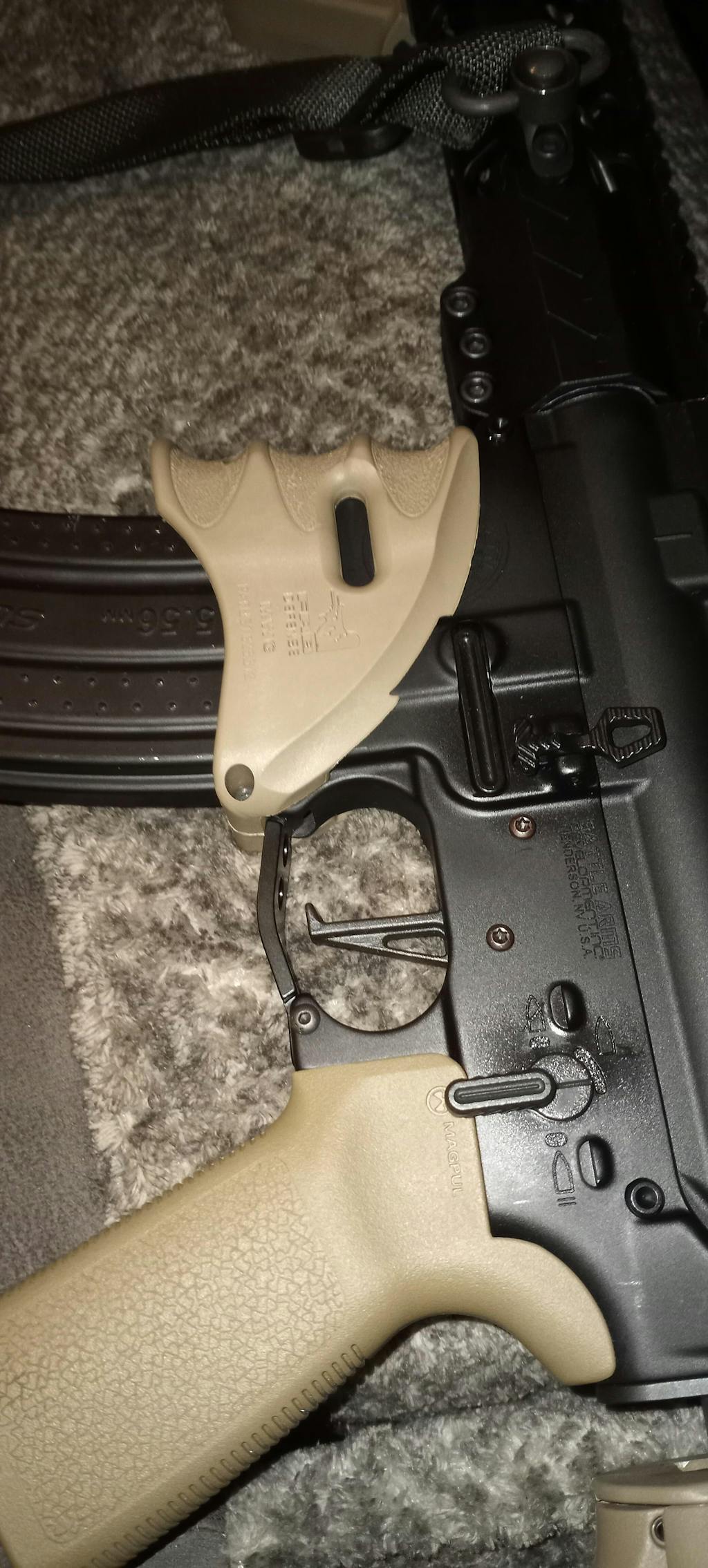 FAB Defense Mag-Well - AR-15 Magazine Well Grip & Funnel