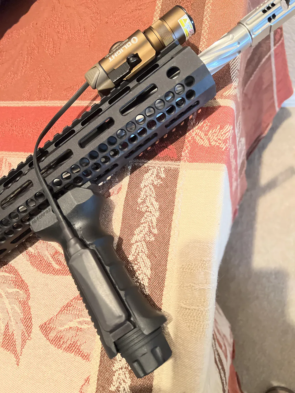 UTG Ergonomic Ambidextrous Vertical Foregrip | AT3 Tactical