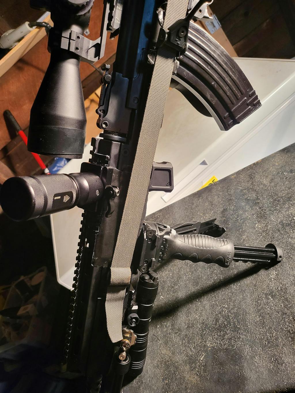 UTG Vertical Aluminum Foregrip - Quick Detach | AT3 Tactical