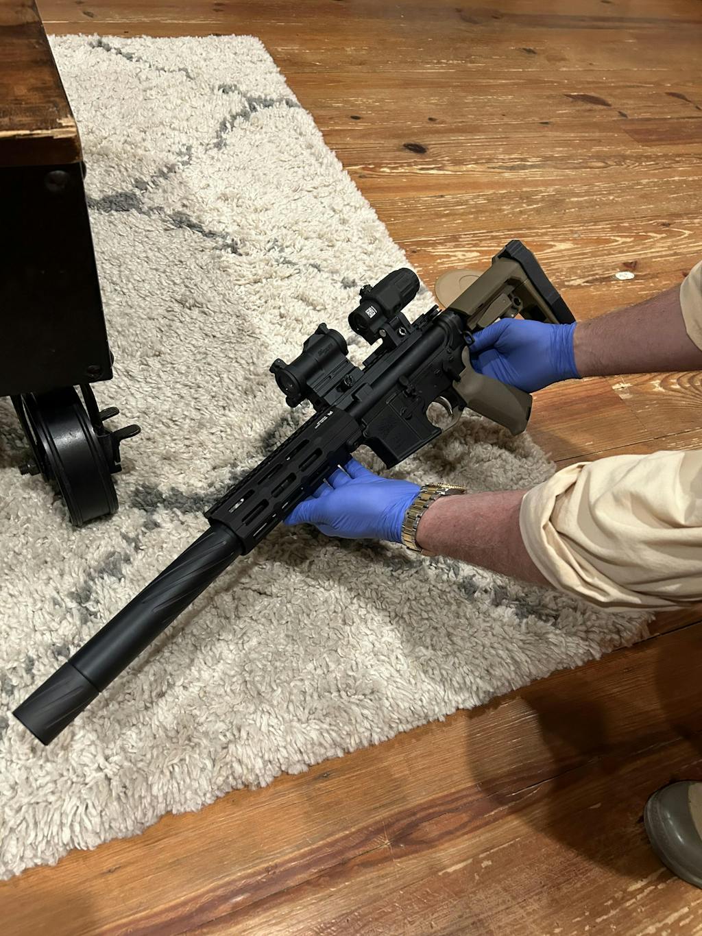 UTG PRO Suppressor Ready SD Free-Float AR-15 Handguard