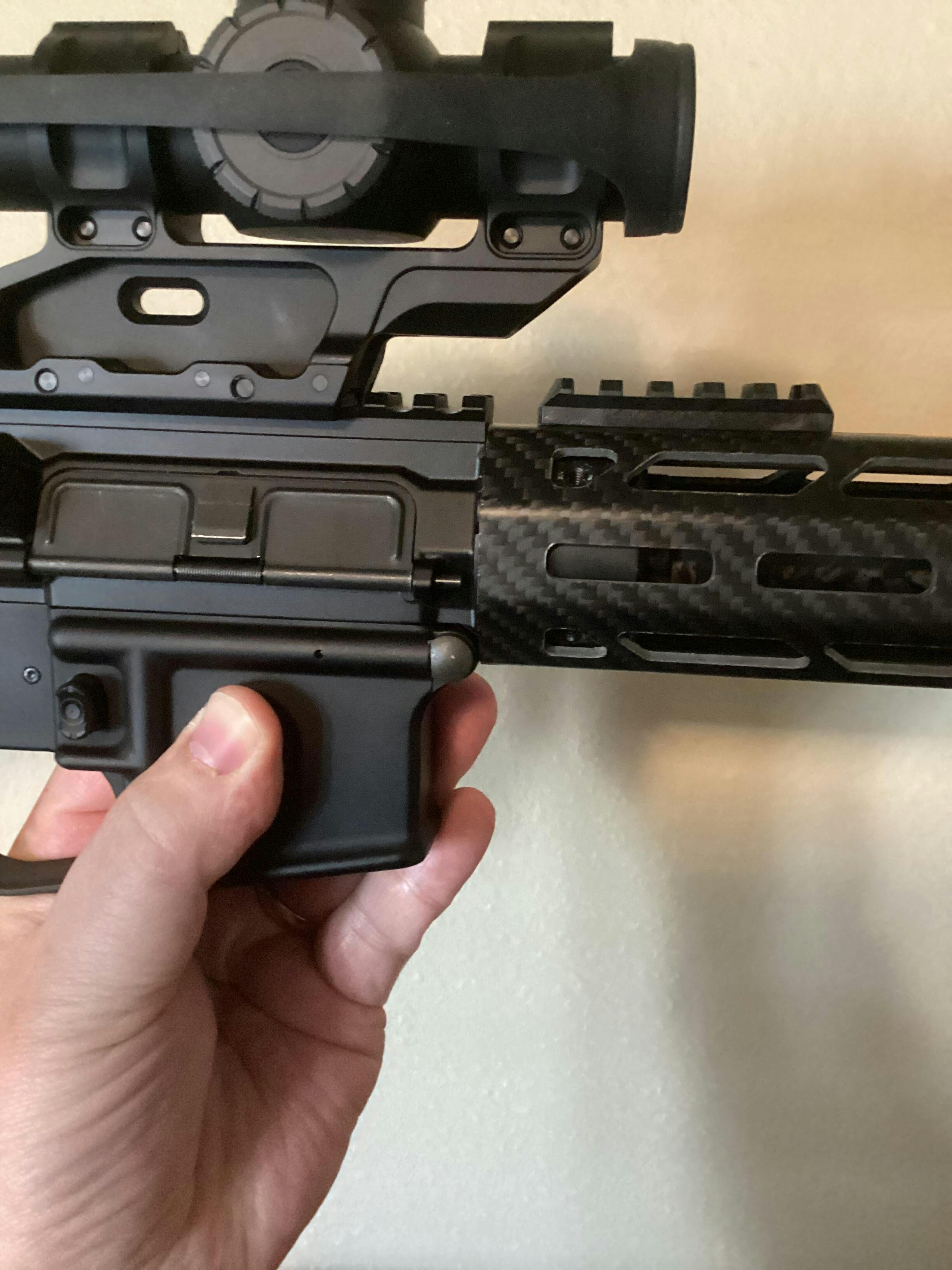 Jag Composites Big Bertha Carbon Fiber AR-15 Handguard - M-LOK- 3 ...