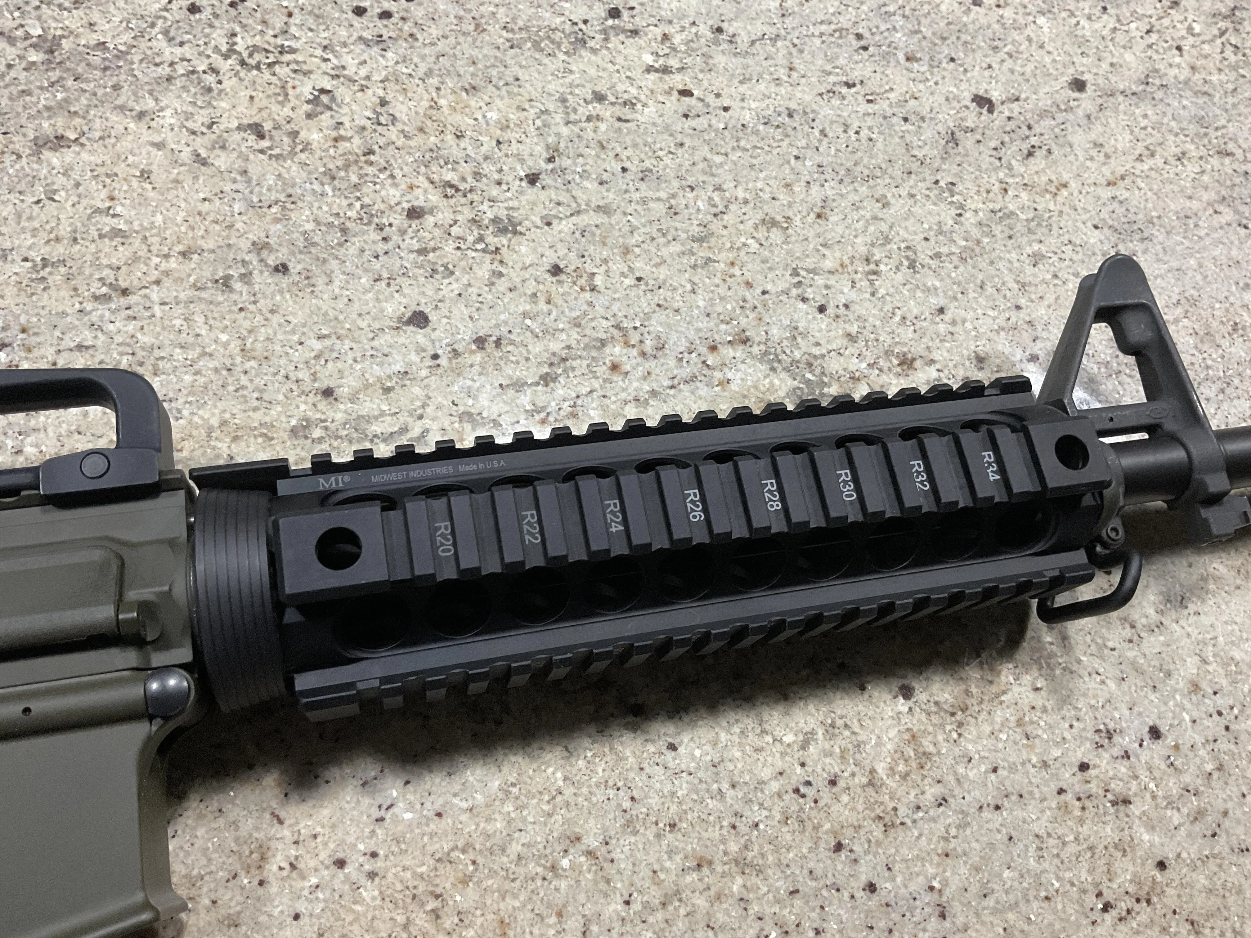 MI AR-15 Gen2 Two Piece Drop-In Quad Rail Handguard | AT3 Tactical