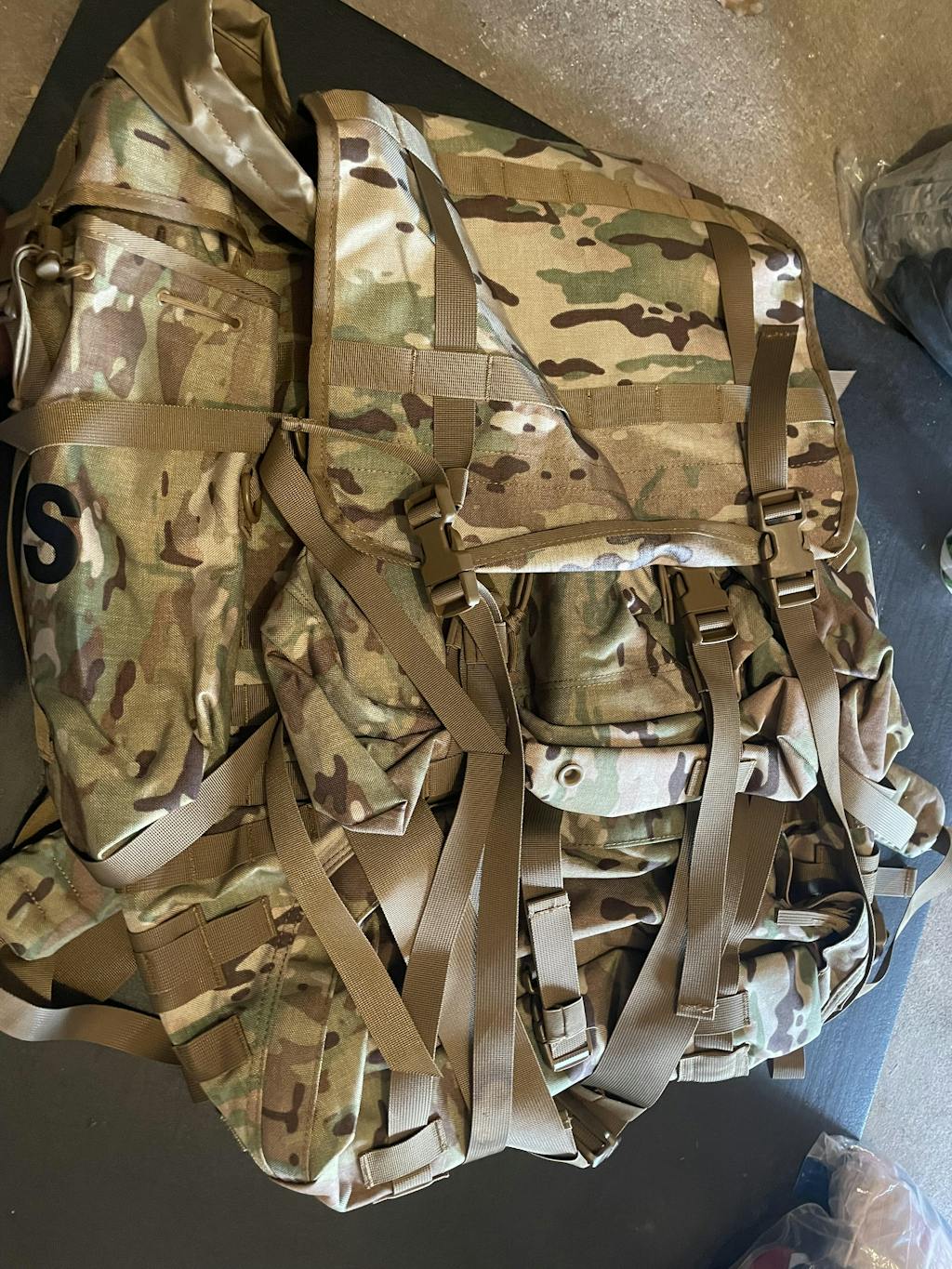 US Army MOLLE II Large Pack - Rucksack with Frame - OCP – ATACLETE