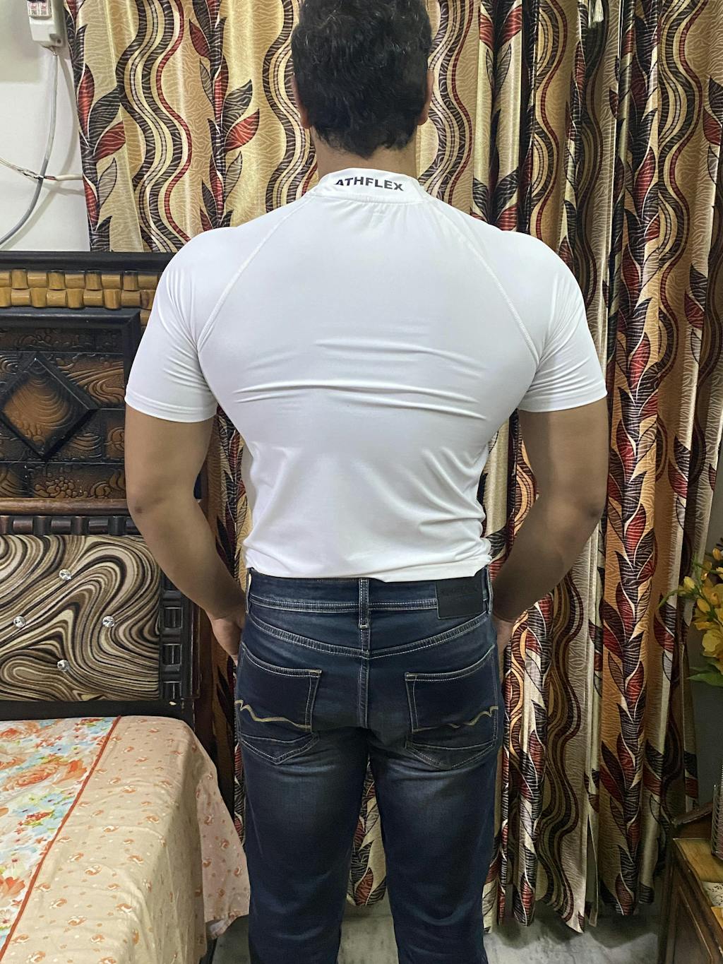 Hustle High Neck Compression T-shirt – Athflex