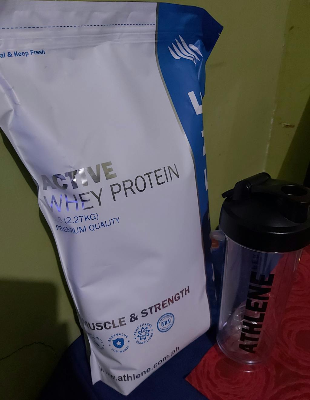 ACTIVE Whey Protein 5lbs with Shaker Bundle – Athlene Nutrition