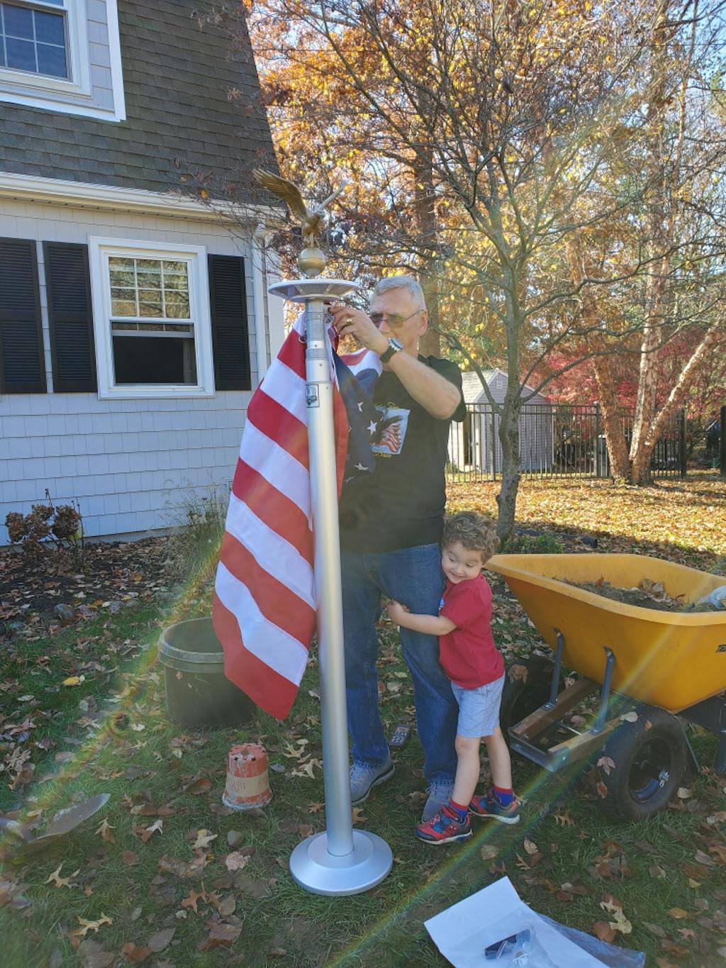 Buy Skip Bedell Package Deal Silver 20' Online | Atlantic Flagpole