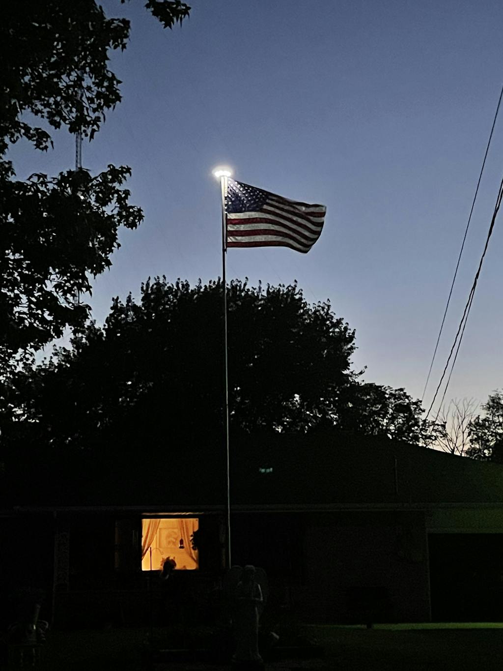 800 Series LED Solar Flagpole Light - Executive TelePatriot Phoenix