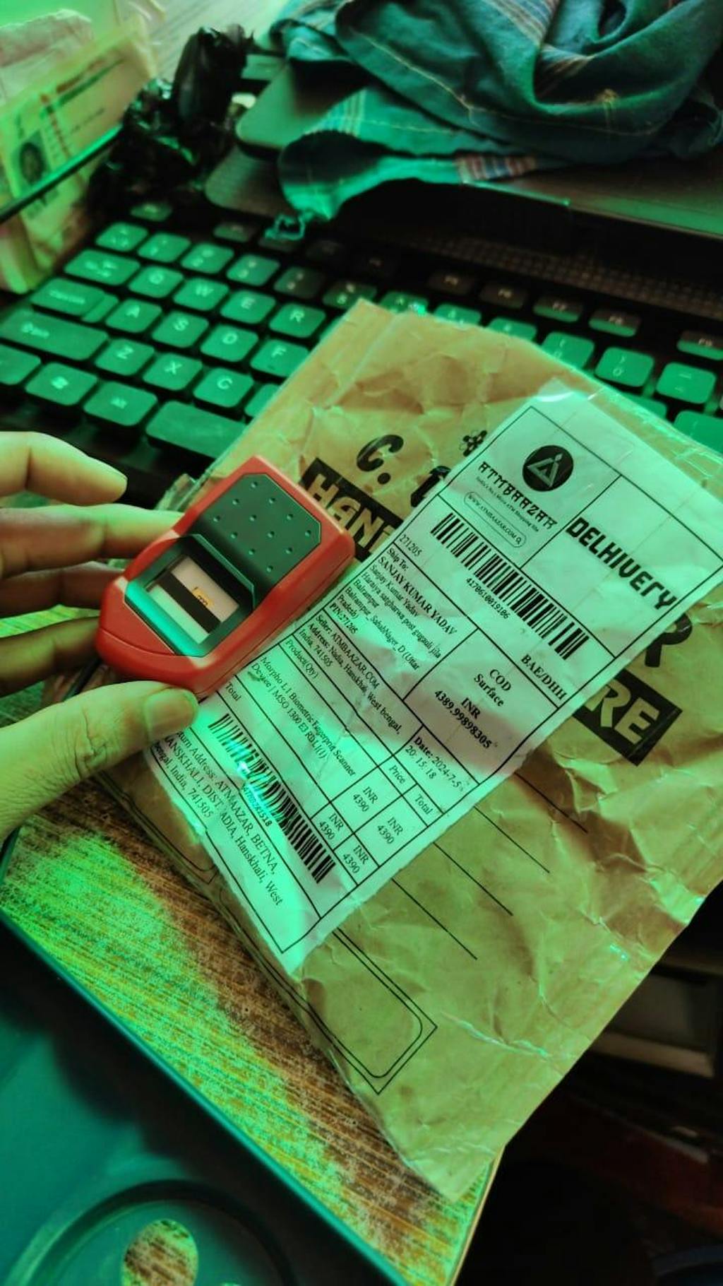 Morpho L1 Fingerprint Scanner Device – ATMBAAZAR