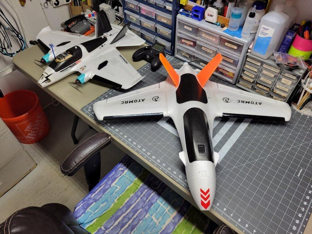 ATOMRC Penguin Twin Motor FPV RC Fixed Wing Aircraft Airplanes Outdoor ...