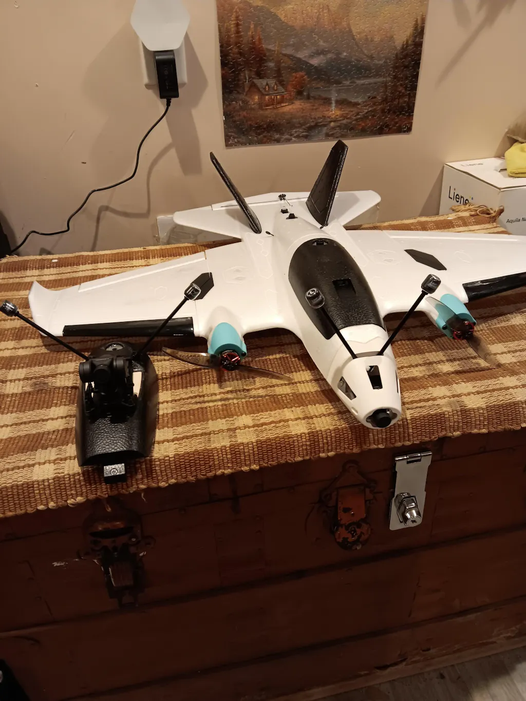 ATOMRC Penguin Twin Motor FPV RC Fixed Wing Aircraft Airplanes Outdoor ...