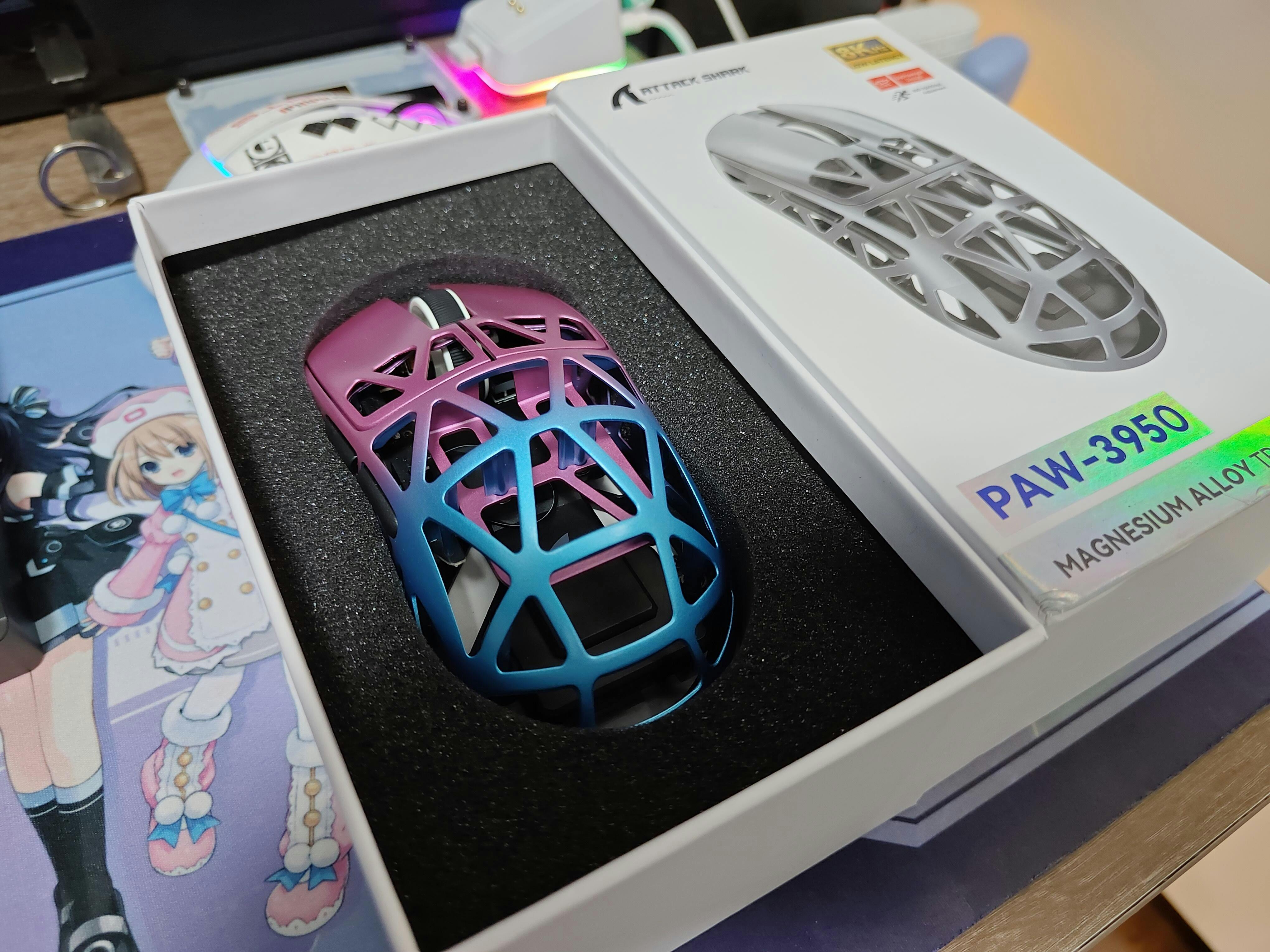 Attack Shark R2 Ultralight Wireless Gaming Mouse | 45g | 8K Hz ...