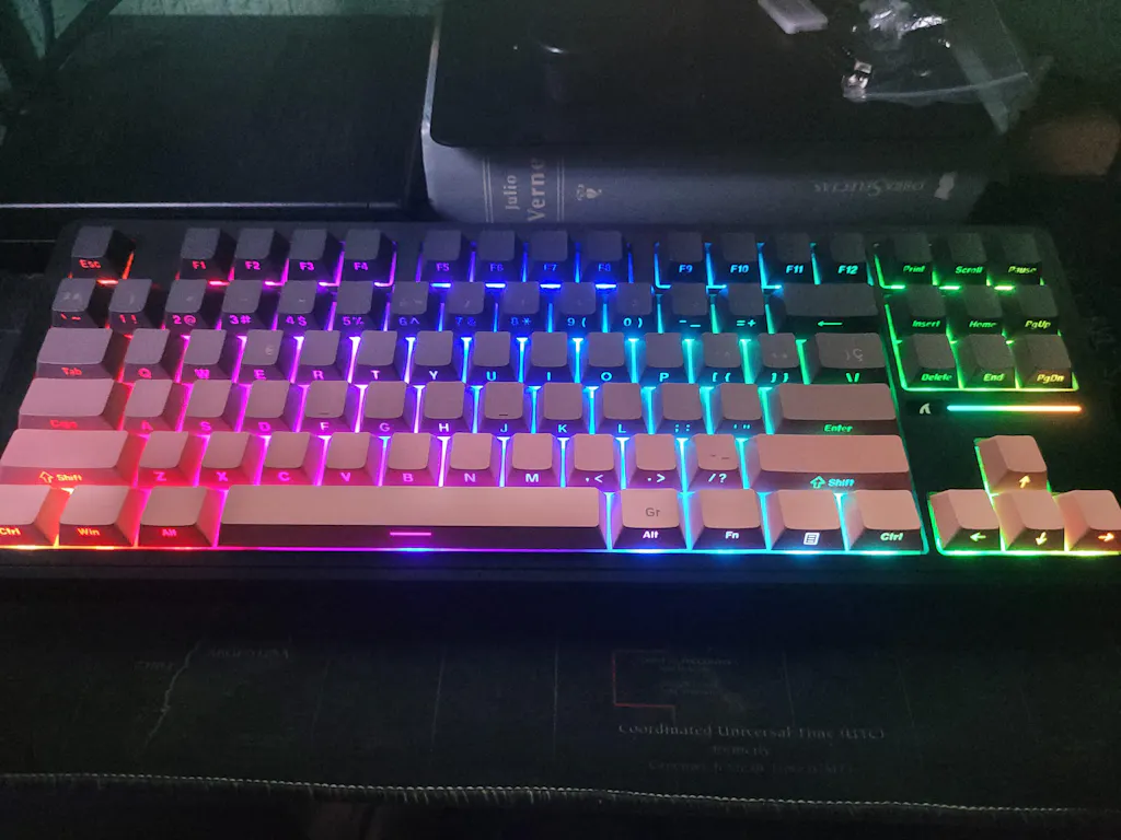 Side-Printed PBT Keycaps Mechanical Board | M87PRO Gaming