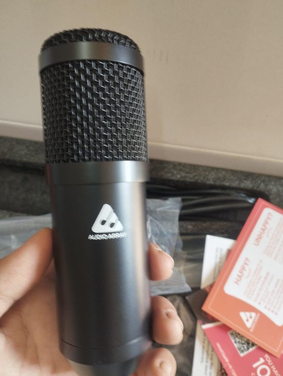 AM-C1 USB Condenser Microphone Kit