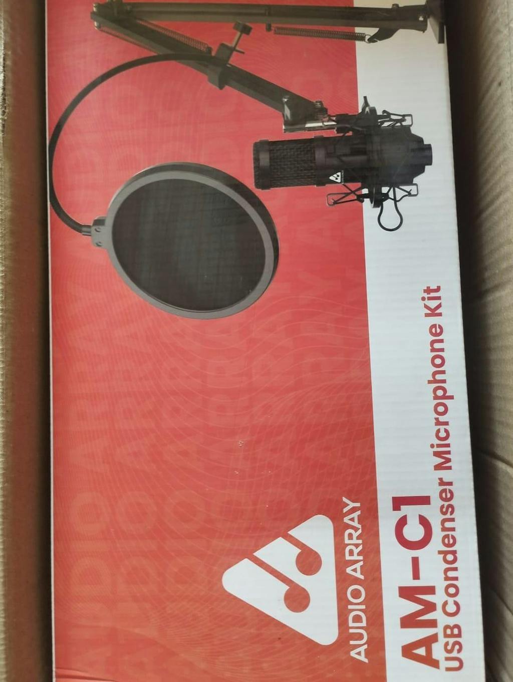 AM-C1 USB Condenser Microphone Kit