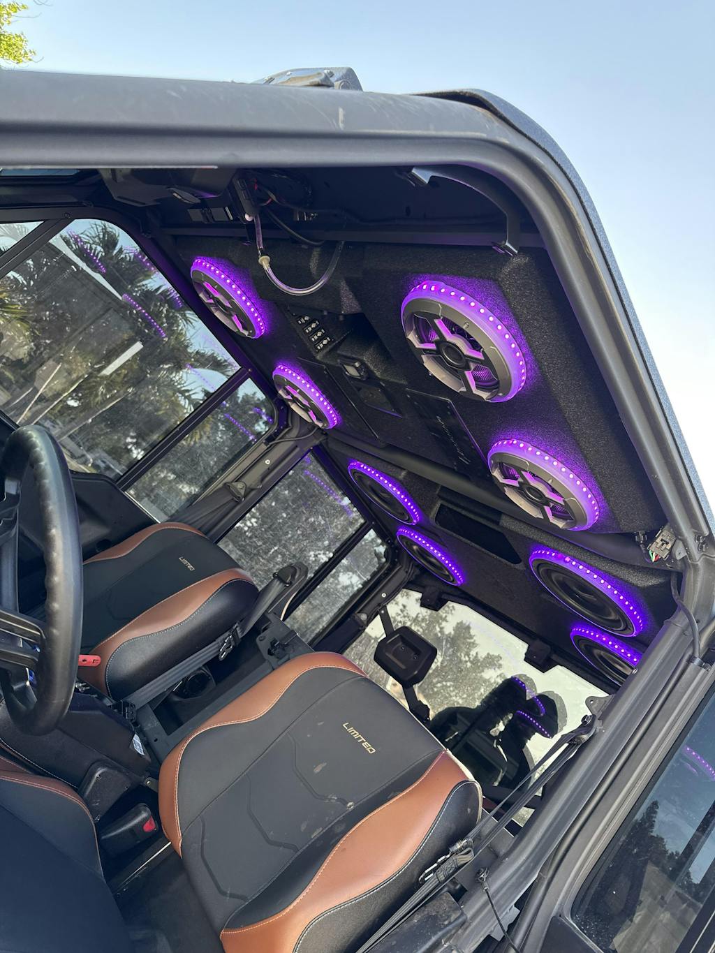 2016-2025 Can-Am Defender MAX HD7-HD10 Limited/Cab Stereo Tops (4-Door ...