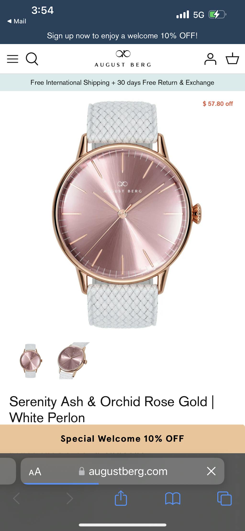 Explore William Morris & Co. x August Berg Watches