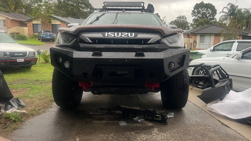 Isuzu Dmax No Loop Bull Bar 08/2020 - 04/2024 GT Bumper | Hoopless Bul