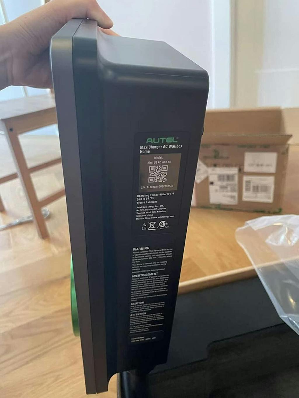 MaxiCharger AC Elite Home 40A - NEMA 6-50 - EV Charger With In-Body Ho ...