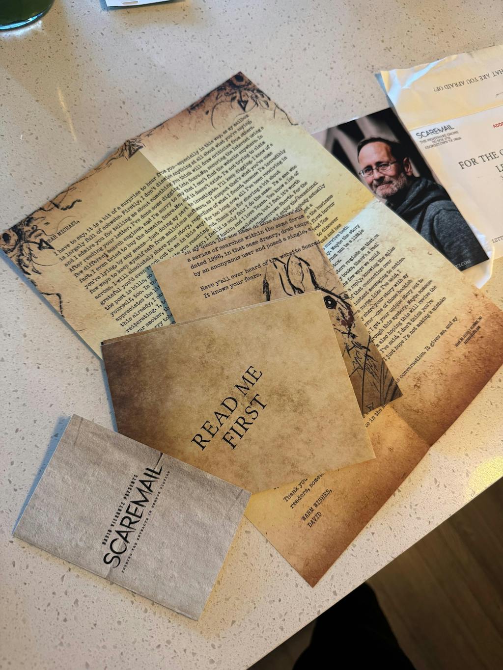 ScareMail - Scare.Me Gift Box - Author David Viergutz