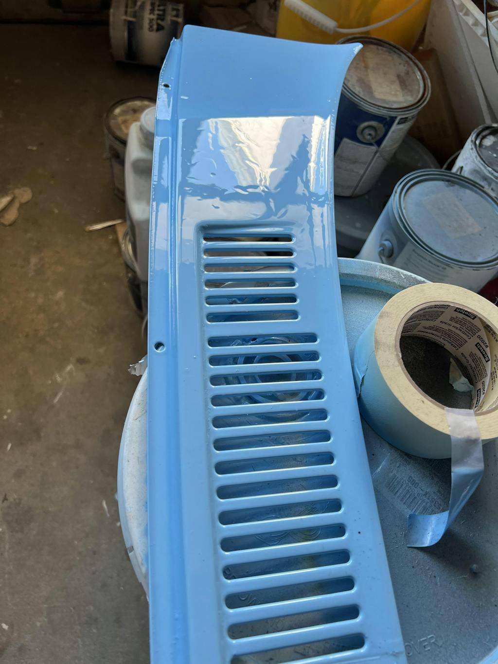 High Gloss Baby Blue Gallon Acrylic Enamel Car Auto Paint Kit – Auto ...