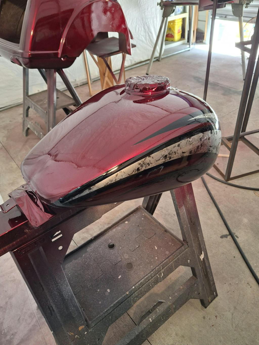 Candy Pearl Brandywine over Black Base Complete Gallon Kit – Auto Paint HQ