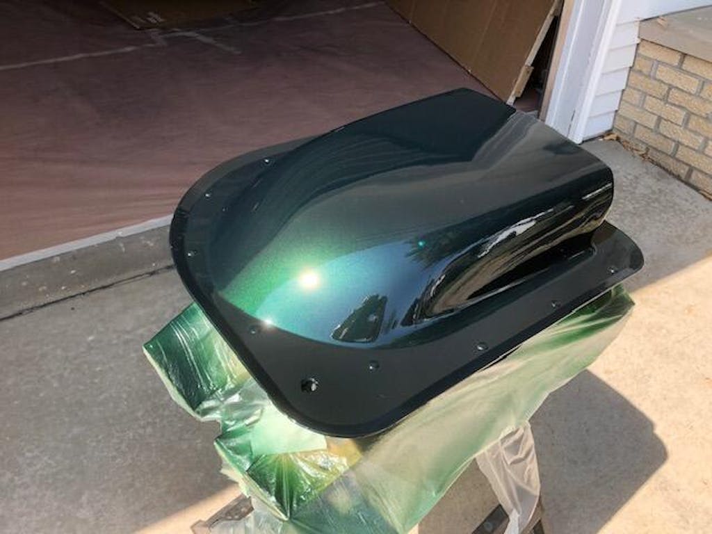 GM WA136X Emerald Green Flash Basecoat Clearcoat Complete Gallon Kit ...