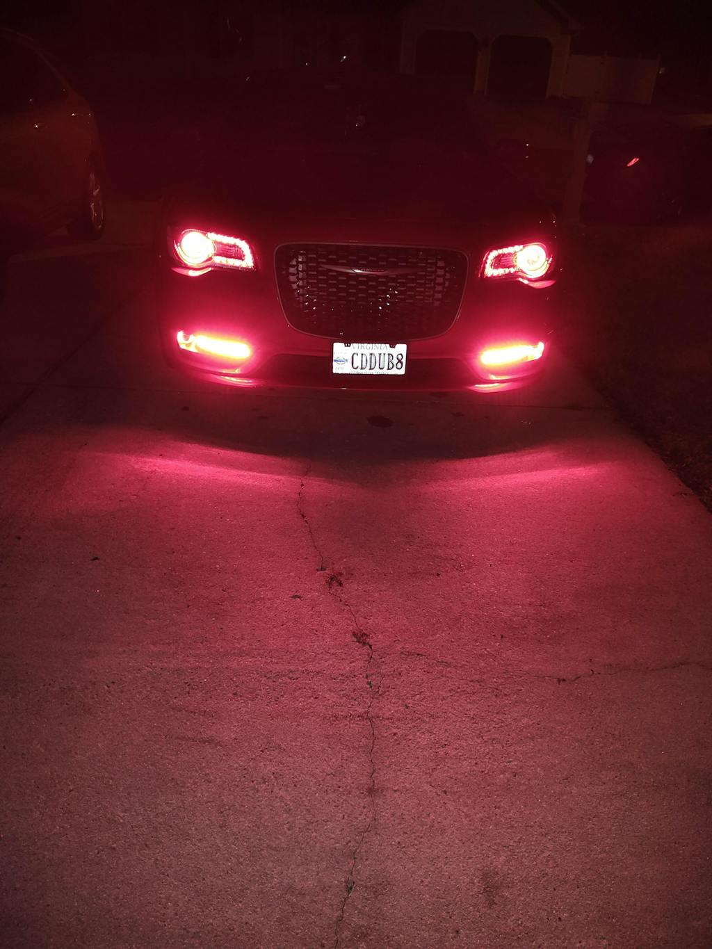 2011-2023 Chrysler 300 RGBW Flow Series LED Halo DRL Prebuilt Headligh ...