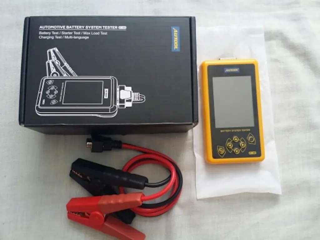 AUTOOL BT460 TFT 4inch Colorful Display Car Battery Tester Analyzer for ...