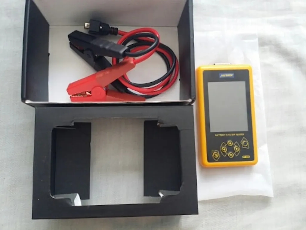 AUTOOL BT460 TFT 4inch Colorful Display Car Battery Tester Analyzer for ...