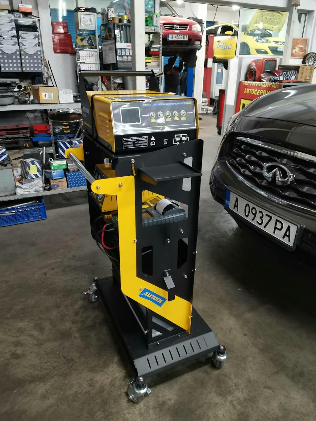 AUTOOL T22 3X Tier Rolling Tool Tiered Storage Cart