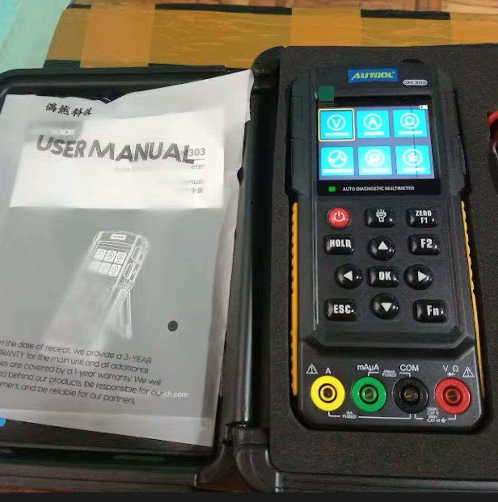 AUTOOL DM303 Diagnostic Multimeter Car Circuit Tester - AUTOOL
