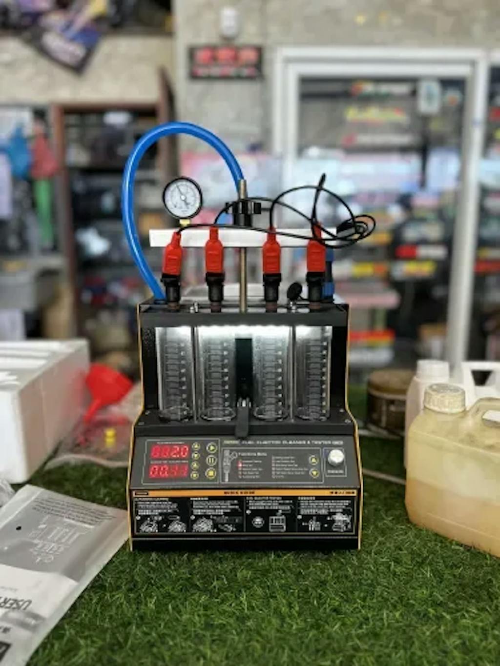 AUTOOL CT160 Fuel Injector Tester & Heating Ultrasonic Cleaner Machine ...